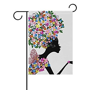 Garden Flag Home Decoration Yard Flag African American Women Polyester Great Outdoor Decorations