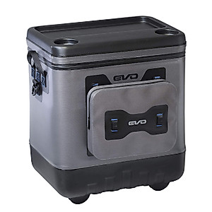 Evolution Outdoor EVO Leak Resistant 50qt Premium Rolling Cooler with Wheels
