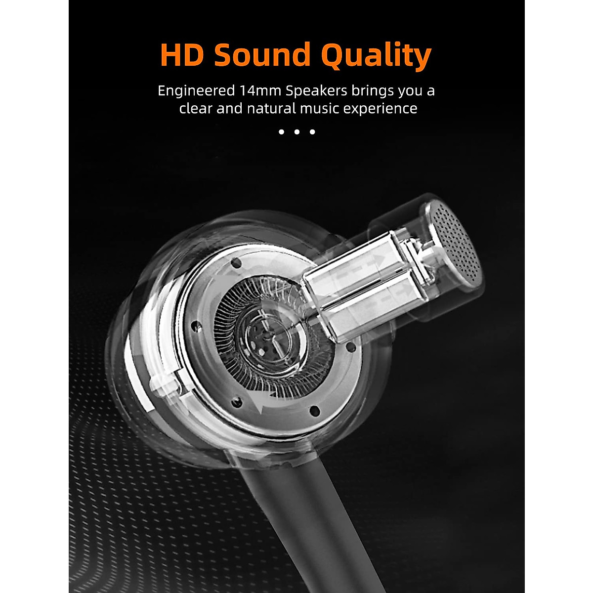 MAS CARNEY WI7 Wired Earphones in Black - in-Ear Earbuds with 3.5mm Jack and Microphone, Compatible with MP3/MP4 Players, iPods, Huawei, Samsung Galaxy S7/S8/S9 Earphones