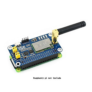 Coolwell Waveshare SX1262 LoRa HAT for Raspberry Pi/Arduino/STM32 Spread Spectrum Modulationup to 81 Available Signal Channel 915MHz Frequency Band Data Transmission up to 5km