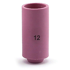 WeldingCity 10-pk Alumina Ceramic Cup 10N44 (#12, 3/4") for TIG Welding Torch 17, 18 and 26 Series from Weldcraft Lincoln Miller ESAB CK