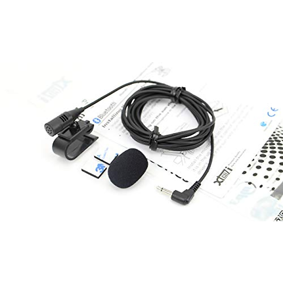 Xtenzi External Microphone Mic Assembly Compatible with Alpine Car DVD Navigation