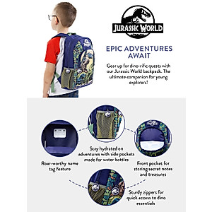 Jurassic World Boys Dinosaur Backpack (Gren)