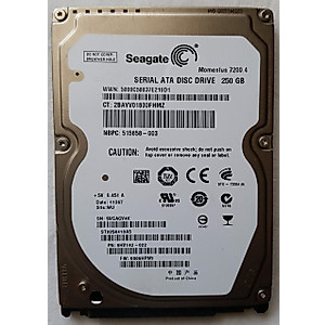Seagate Momentus 7200.4 ST9250410AS 250 GB 2.5' Internal Hard Drive. 250GB MOMENTUS 7200.4 SATA 7200 RPM 16MB 2.5IN SATAHD. SATA/300 - 7200 rpm - 16 MB Buffer - Hot Swappable