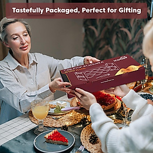 ICOHOT Stackable Wine Rack Countertop, Sturdy Wine Bottle Holder Freestanding for Cabinet, 2 Tier Small Tabletop Wine Holder Stand for Pantry Bar, Wire Wine Bottle Rack Metal Wine Storage Organizers