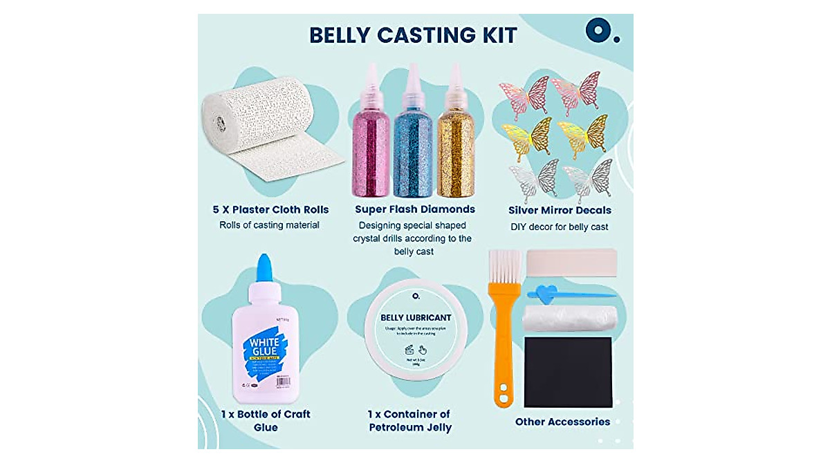 Olicard Belly Casting Kit for Expecting Mothers