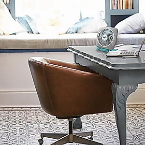 Vornado FIT Personal Air Circulator Fan with Fold-Up Design, Directable Airflow, Compact Size, Perfect for Travel or Desktop Use, Aqua