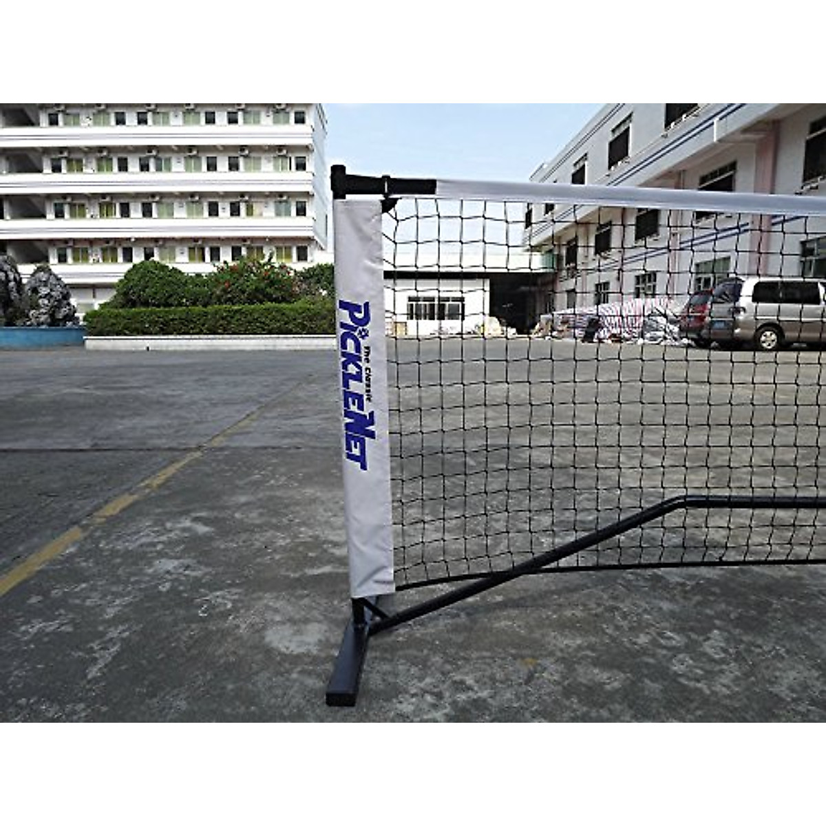 Oncourt Offcourt Classic PickleNet Pickleball Net System (Set Includes Metal Frame and Net in Carry Bag)