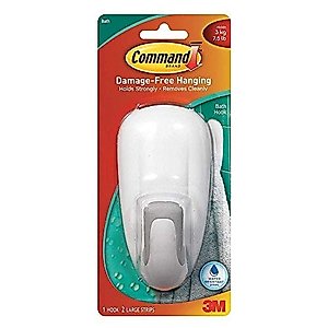 Bathroom Hook With Command Adhesive