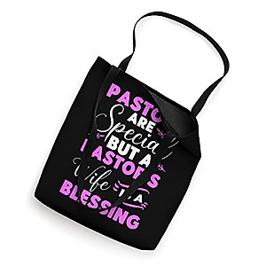 Funny Pastor Wife Appreciation Preacher Wife Christian Tote Bag