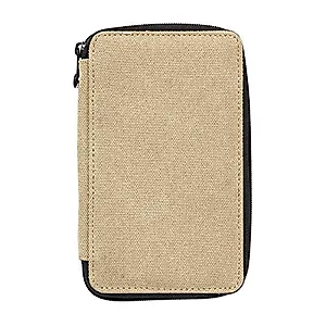 Speedball Art Products Canvas Storage Case for Pencils, Markers, Pens and Art Supplies, Holds Up to 48 Standard Pencils, Sage