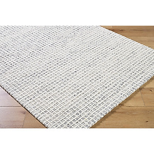 Livabliss x Vivir Andreas Modern Area Rug, 8' x 10', Light Gray, (8' x 10')