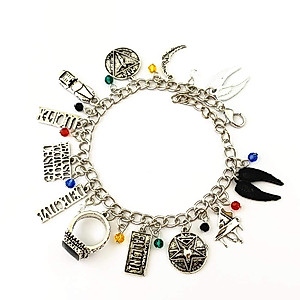 FJCPHAHA Wonderful Boutique Original Design Quality Cosplay Horror Charm Bracelet Gifts for Woman