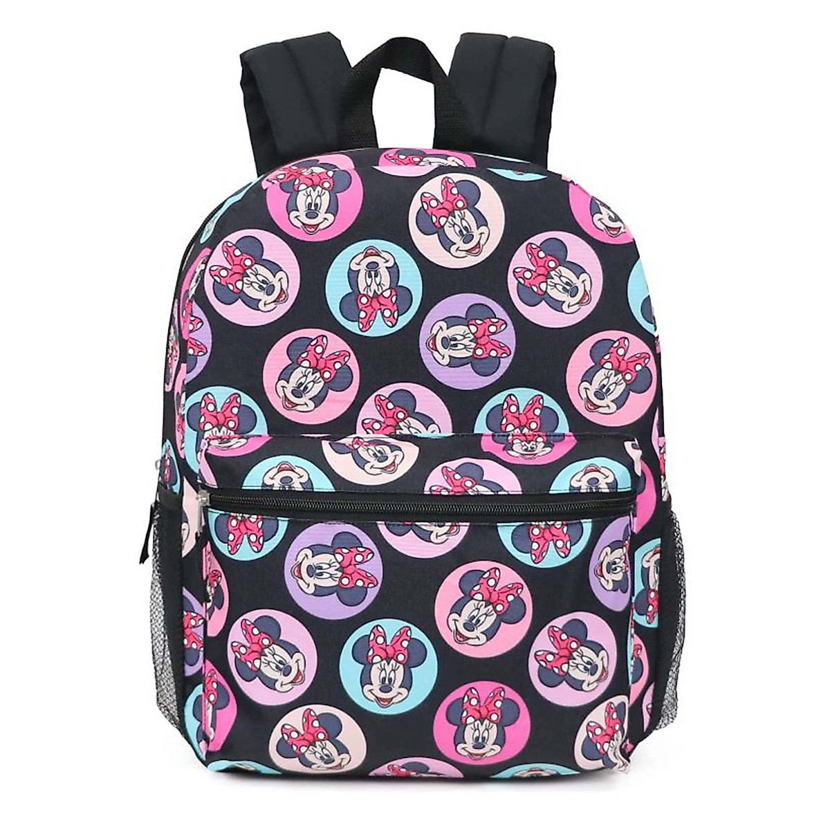 Disney Minnie Mouse Full Size All Over Print 16" Backpack