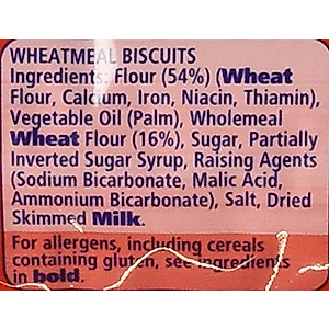 Mcvitie's Digestives Crunchy Wheat Biscuits Cookie - (4 Pack) England's Favourite. Best of British Biscuit Packed By Zuvo. Sweet, Wheat Taste, Crumbly Texture, And Renowned Suitability For Dunking, No Artificial Flavors or Colors - 400g