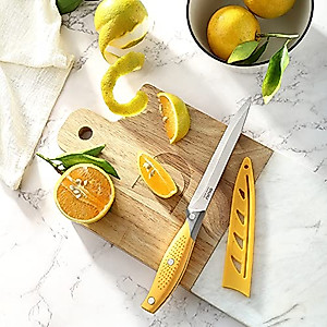 OLULU Paring Knife, 8 PCS Paring Knives, High Carbon German Stainless Steel Paring Knife Set, Knives With kitchen Accessories