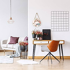 VOLSION Embroidery Starter Kit – Cross Stitch Kit with Embroidery Cloth, Plastic Hoop, Needles and Threads, Instructions – Complete Embroidery Kit for Adults – Suitable for Beginners and Hobbyists