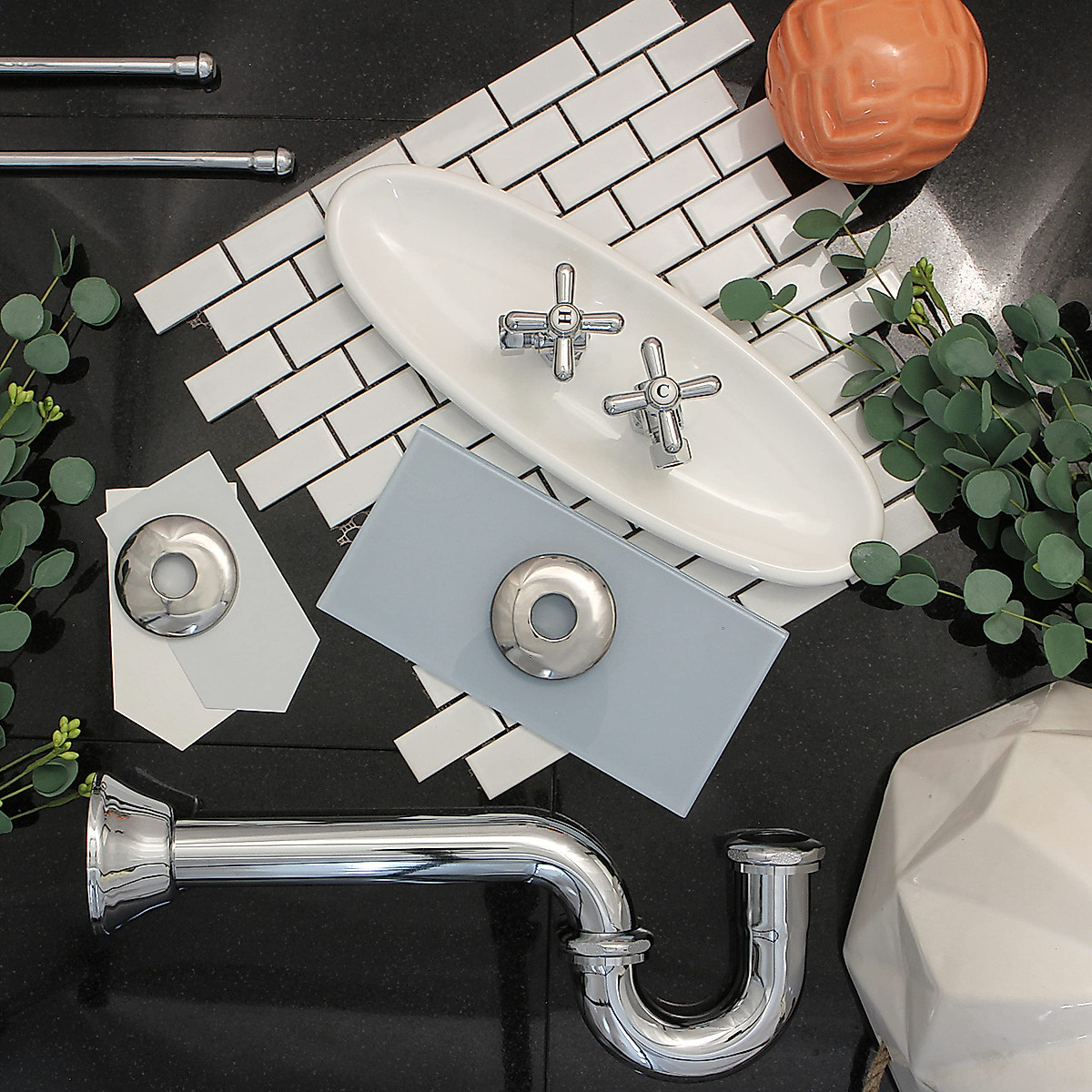 Kingston Brass CB38301 Complement 3/8-Inch Diameter Bullnose Lavatory Supply, 30-Inch, Polished Chrome