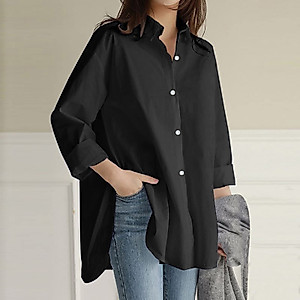 floral long sleeve tops fall shirts for women t shirt women women's business tops and blouses women summer casual split v neckline chiffon blouses womens long sleeve floral tops womens button down boy