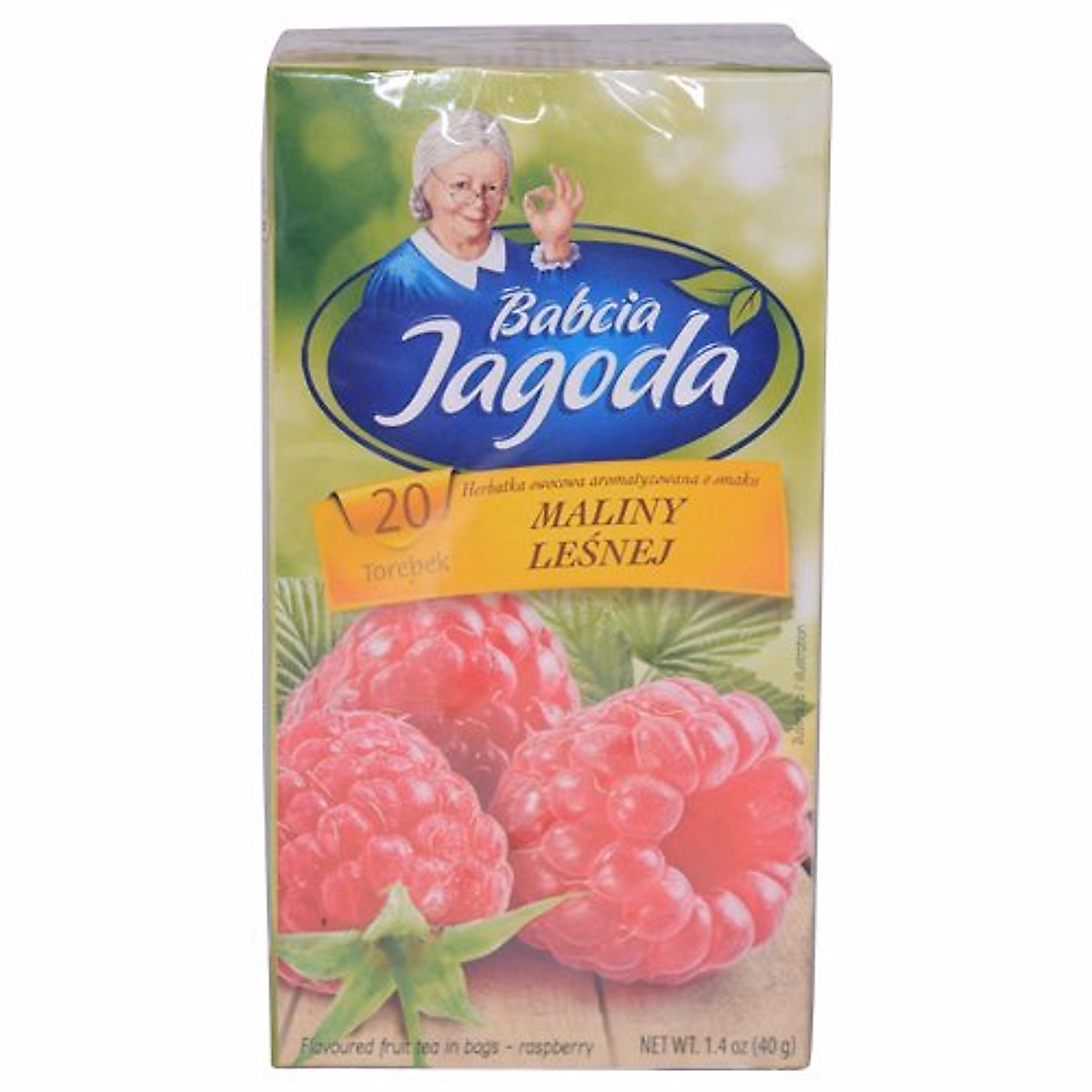 Babcia Jagoda Raspberry Flavoured Tea (40g/1.4oz)