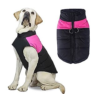 Pet Clothes Hangers and Rack Pet Supplies Dog Clothes Autumn Winter Dog Cotton Vest Outdoor Waterproof Dog Jacket Ski Suit