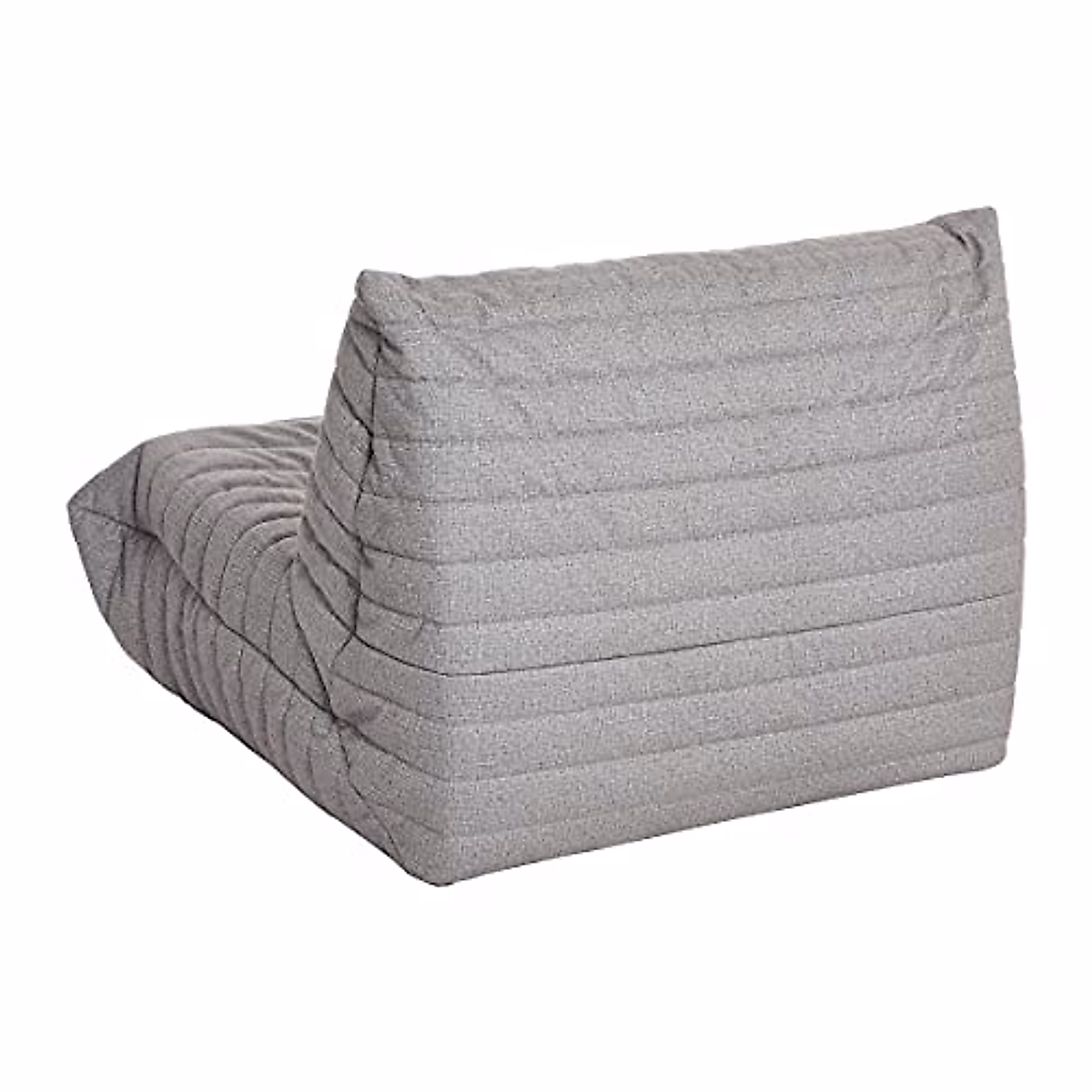 Main + Mesa LoBoh One Seater Modular Sofa/Accent Chair; Premium Foam-Filled, 70's Bean Bag Chair Alternative