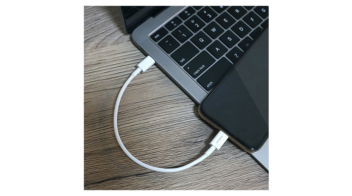 Short Lightning Cable, 8 inch [Apple MFi Certified], HomeSpot USB C to ...