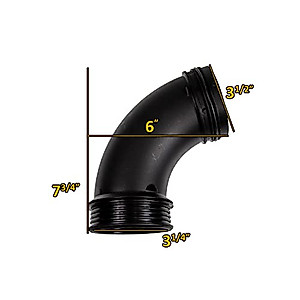 WILDFLOWER Tools 4282 700 6900 Blower Hose Elbow for BR 430, 500, 550, 600
