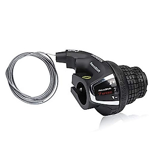 Hycline Twist Shifter Lever Revoshift Shift Lever SL-RS35, 7 Speed Twist Grip Gear Bike Right Shift Lever for Mountain Bicycle