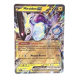 Pokemon - Miraidon ex 081/198 - Scarlet & Violet - Double Rare Card
