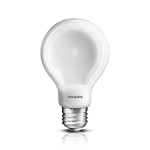 Philips 433227 10.5-watt Slim Style Dimmable A19 LED Light Bulb, Soft White