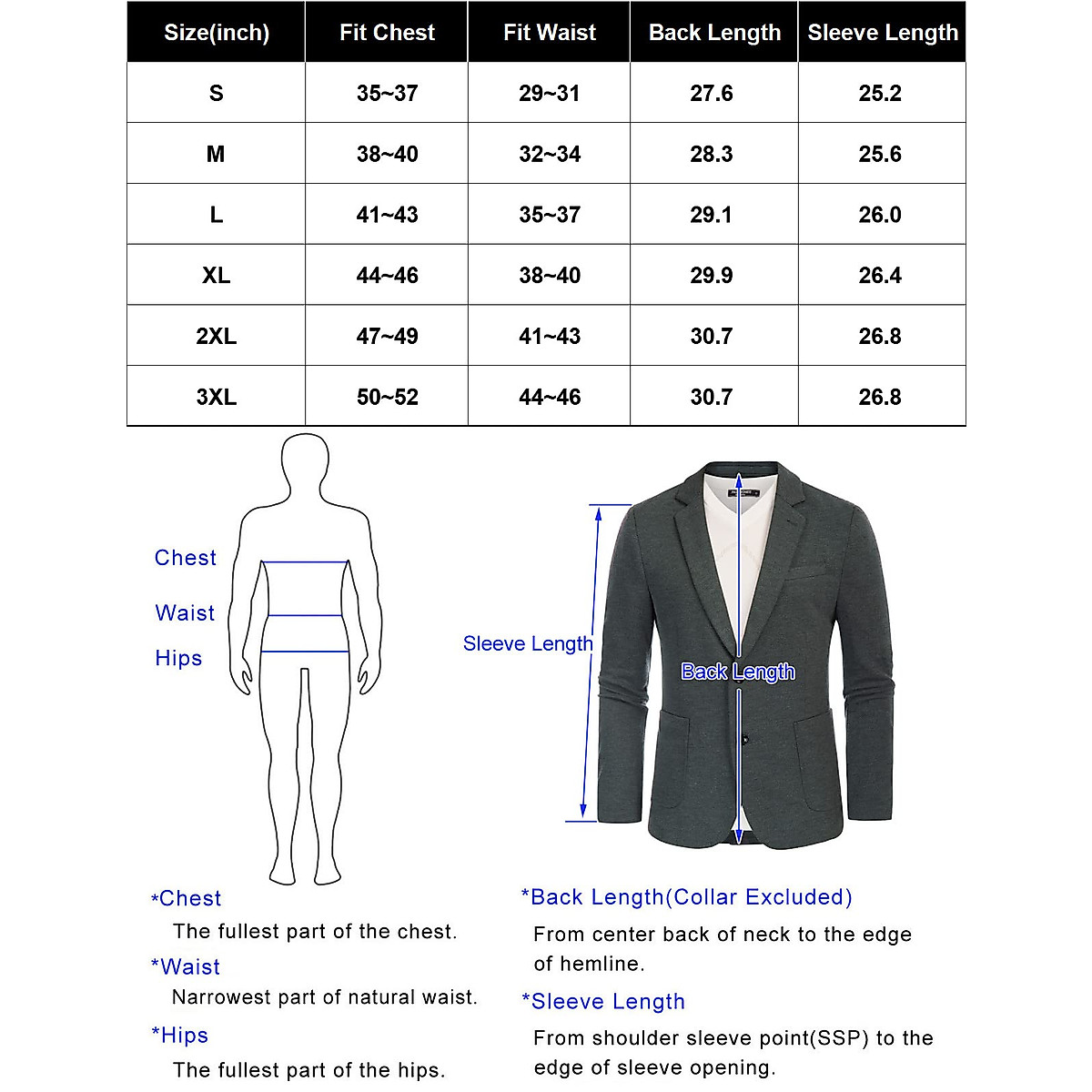 PJ PAUL JONES Casual Blazer Jackets for Men Two Button Lightweight Knit Sport Coat Men Brown L