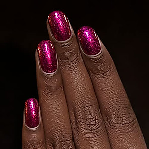 ILNP Showstopper - Vivid Magenta Shimmer Nail Polish