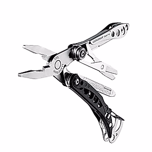 LEATHERMAN, Style PS Keychain Multitool with Spring-Action Scissors and Grooming Tools, Built in the USA, Black