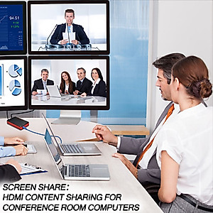 USB3.0 Game Capture Card 4K@30, 4K HDMI Video Capture Live Streaming Record 4K 30 FPS or 1080p120, 1440p60, HDMI Capture Card Work for PS5/PS4/Xbox One/Switch/Camera