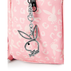 Spencer's Pink Cheetah Playboy Mini Backpack