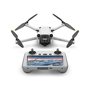 DJI Mini 3 Pro (DJI RC) – Lightweight and Foldable Camera Drone & 30W USB-C Charger & Mini 3 Pro Fly More Kit Plus, Black
