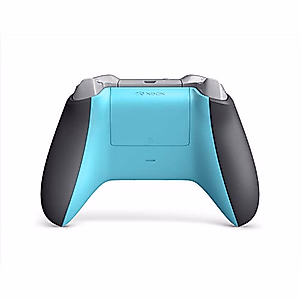 Xbox Wireless Controller Grey & Blue - Wireless - Bluetooth - Xbox One - PC - Grey and Blue