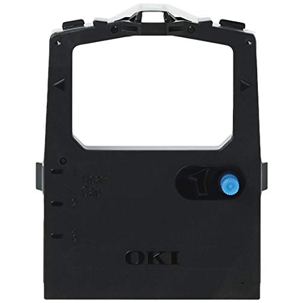 Okidata Black Nylon Ribbon for Microline 320/321 Printers -5/6-Inch x 2 Yards