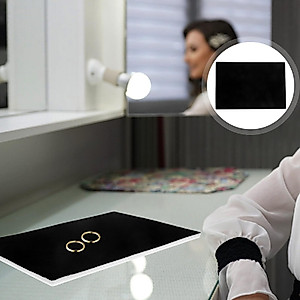 EXCEART Jewelry Sponge Pad Jewelry Insert Mat Foams Pad Ear Stud Holder Jewelry Case Insert Sponge Jewelry Display Tray Jewelry Insert Tray Velvet Jewelry Trays Earstud Insert Ring Storage