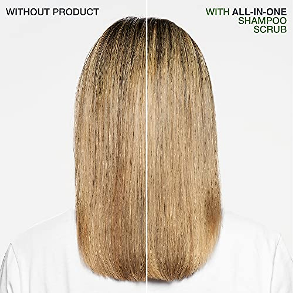 Biolage All-In-One Multi-Benefit Shampoo Scrub | Cleanses, Detoxifies & Gently Exfoliates Scalp | For All Hair Types | Vegan | 8.45 Fl. Oz.