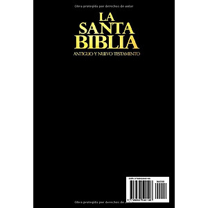 La Santa Biblia Completa Católica La Biblia es un libro sagrado que contiene la palabra de Dios. A lo largo de sus páginas, la Santa Biblia enseña que ... Holy Bible in Spanish (Spanish Edition)