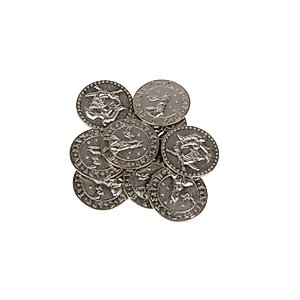 Dragons Themed Gaming Coins - Large 30mm 9-Pack, Novelty Fantasy Replica Coins