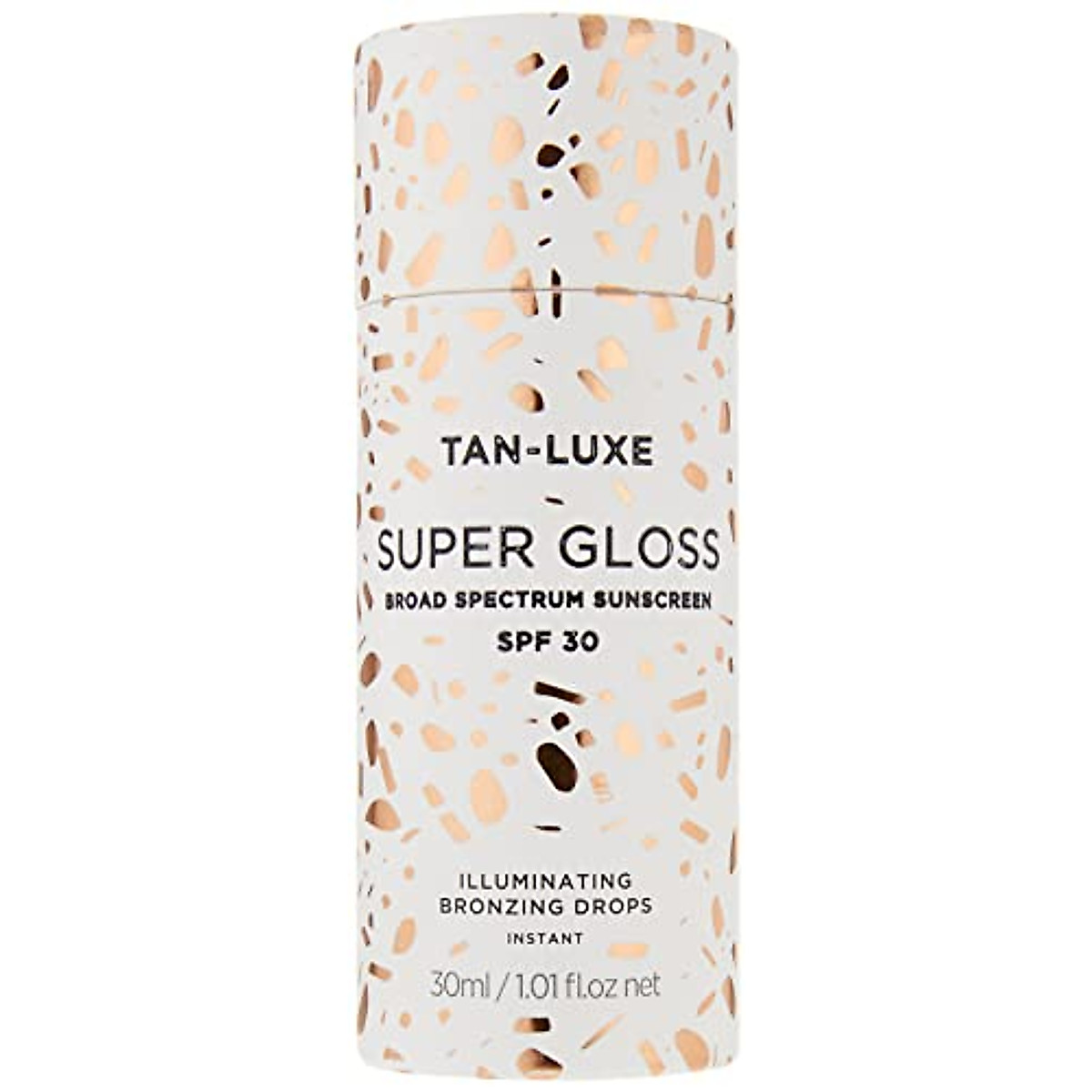 TAN-LUXE Super Gloss with SPF 30 - Illuminating Bronzing Drops, 30ml - Cruelty & Toxin Free