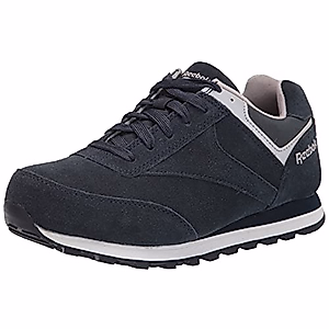 Reebok mens Leelap Work Safety Toe Industrial Construction Shoe, Navy Blue, 9.5 US