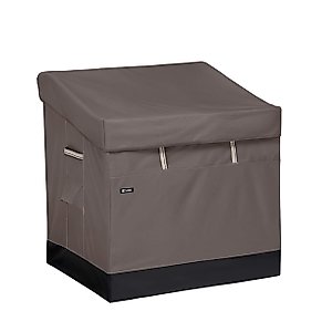 Classic Accessories Ravenna Water-Resistant 85 Gallon Deck Box, outdoor storage box