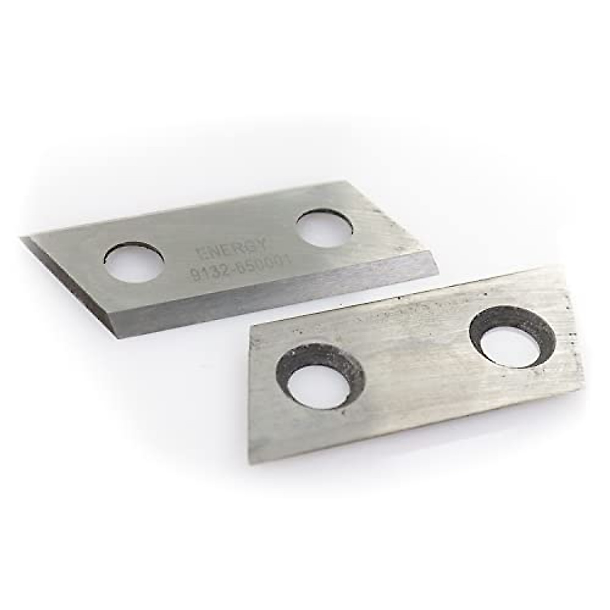 Wood Chipper Shredder Mulcher Replacement Dual Edge Blade/Knives Set (QTY: 2) for both SuperHandy & Landworks Electric Wood Chippers