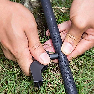 10PCS Drip Irrigation Tube Hole Punches, Kalolary Drip Hose Hole Punch for 4/7mm PE Pipe Hole Punches, 5PCS Mini Water Pipe Punch 5PCS Bull-head Tubing Punch for Outdoor Lawn Garden Water System Tools