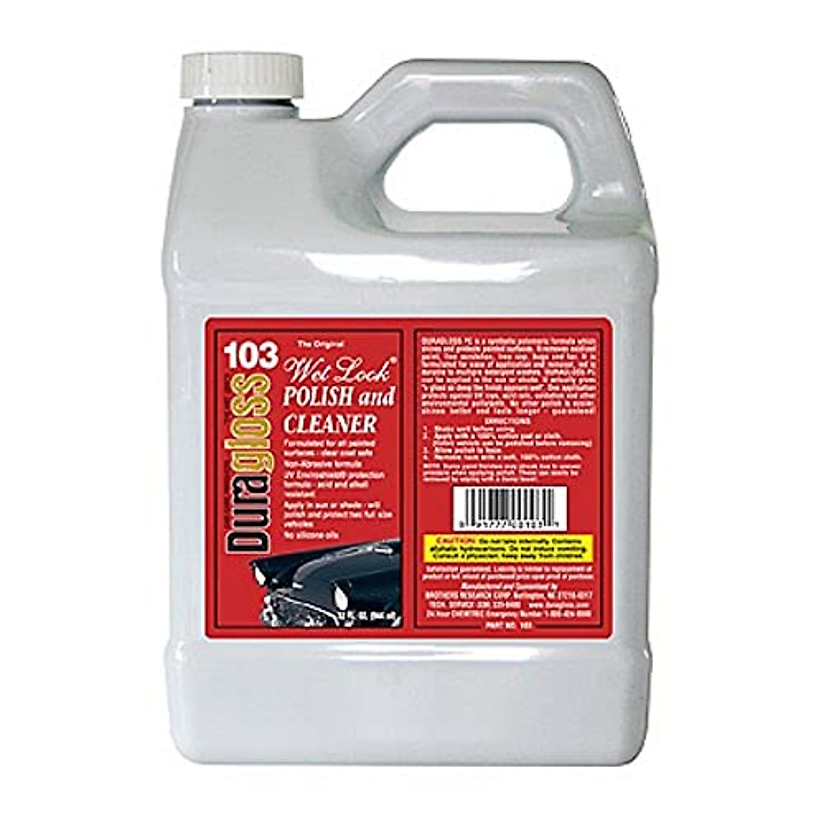 Duragloss 103 Wet Look Polish and Cleaner, 32 fl. oz, 1 Pack