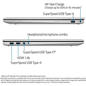 HP 2022 Latest Laptop - 12th Gen Inter Core i7-1255U - 17.3" Diagonal, HD+ (1600 x 900) - Touch - 32GB DDR4-1TB PCIe NVMe SSD - Backlit Keyboard - WiFi 6 - HDMI1.4b - Webcam - Windows 11 Pro